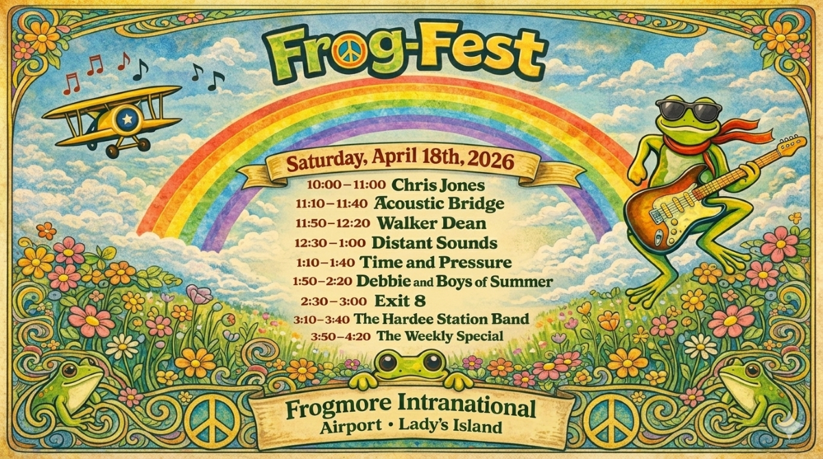 Beaufort County Airports to host Frog Fest 2026 - The Island News